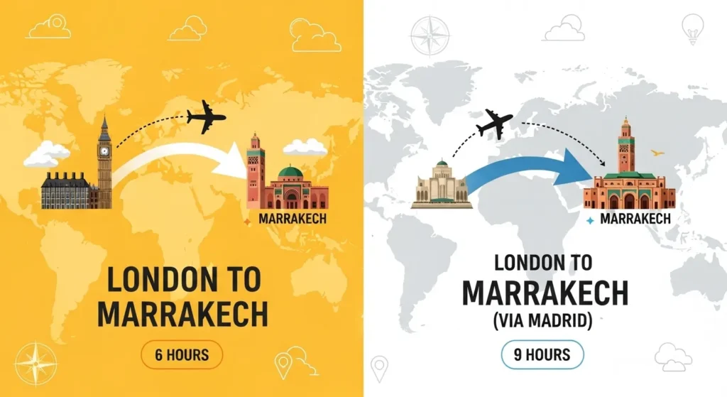 UK to Morocco Flight Time – Your Best 2026 Travel Guide